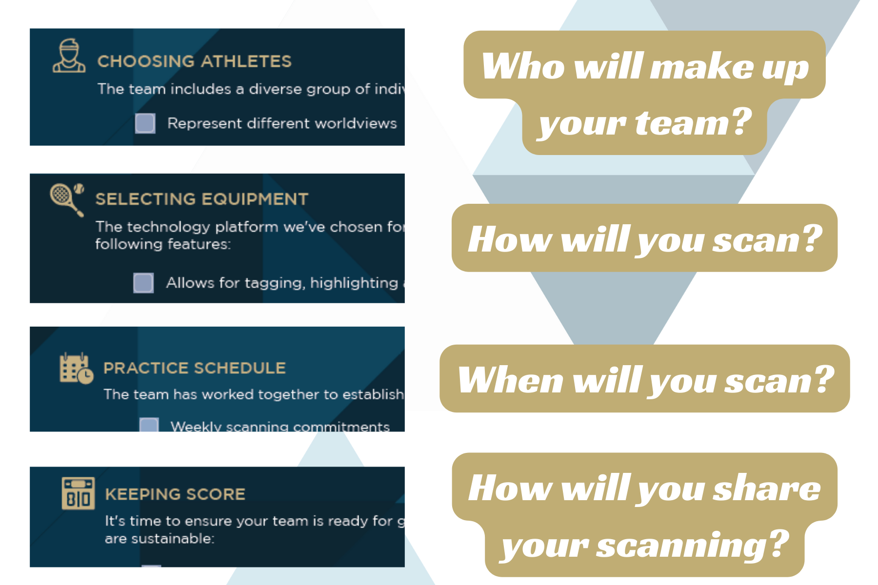 Ultimate Scanning Team Checklist - my.TFSX