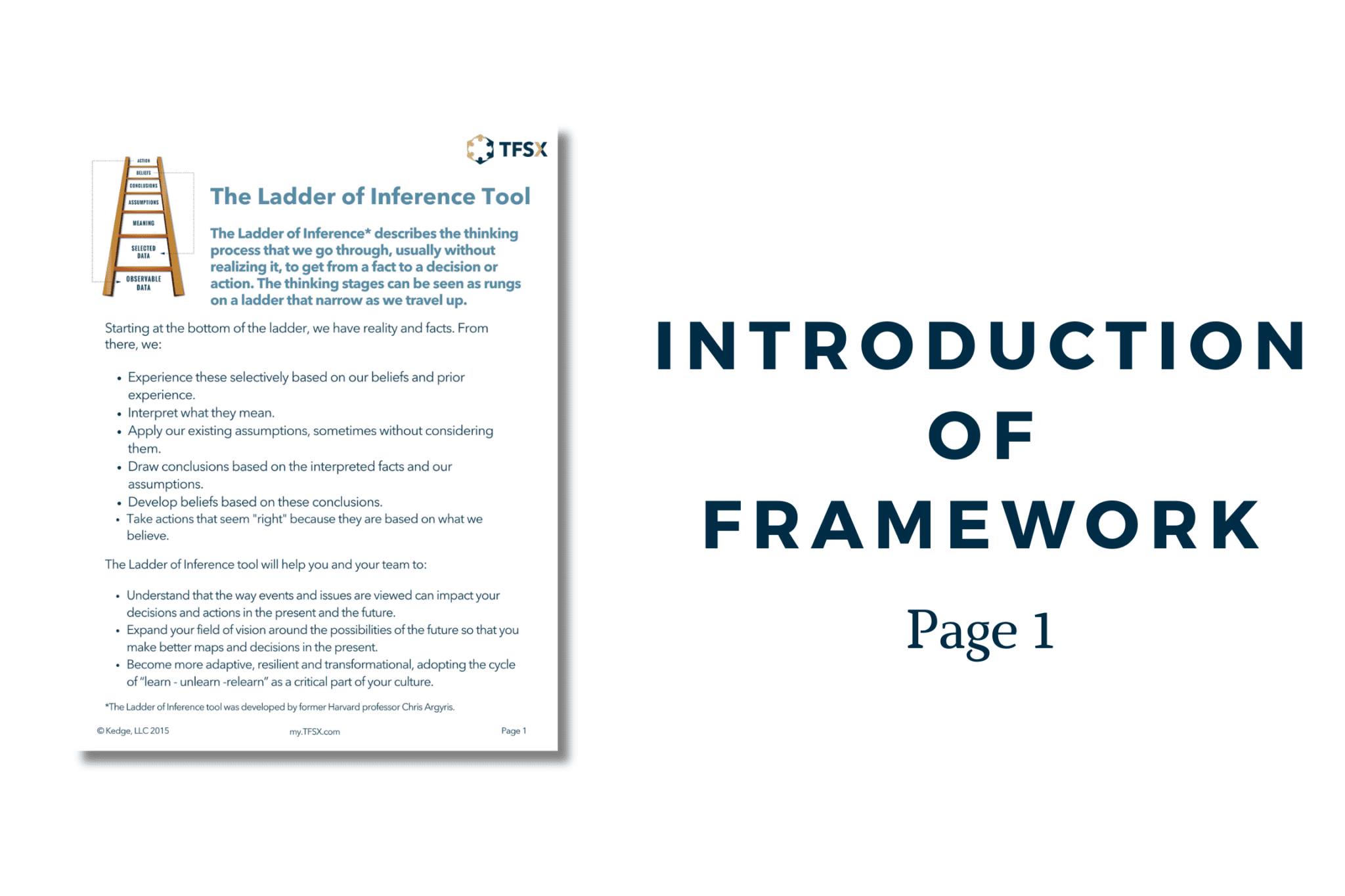 Ladder of Inference Worksheet - my.TFSX