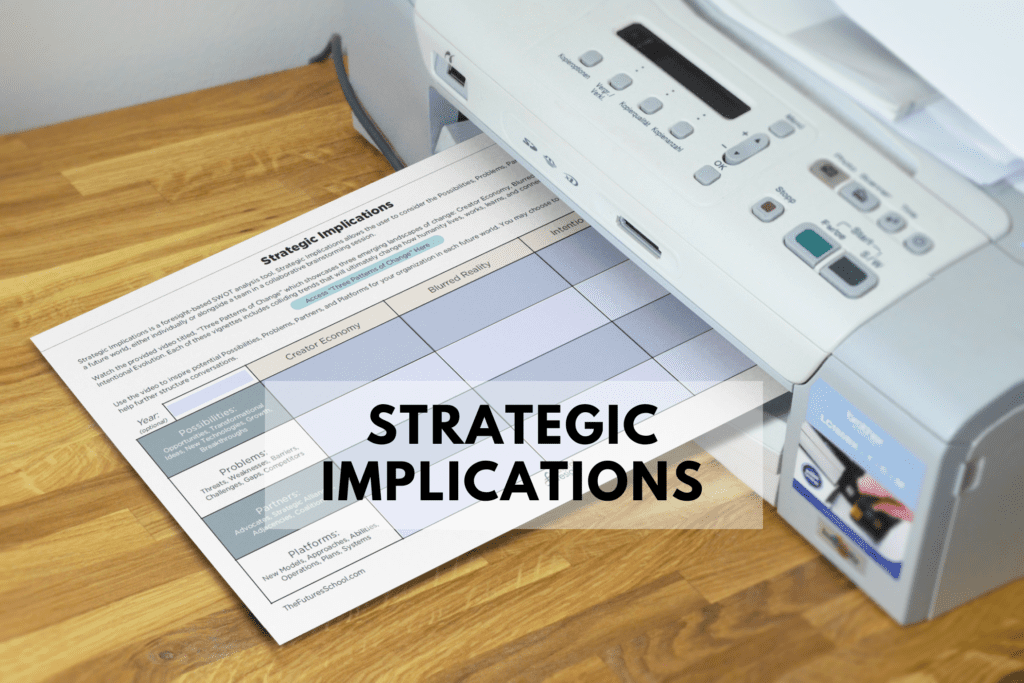 Strategic Implications Worksheet - my.TFSX